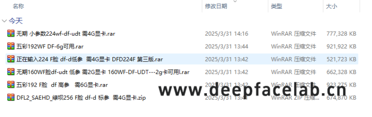 模型 & Model - DeepFacelab®/DeepFaceLive 中文官网Github